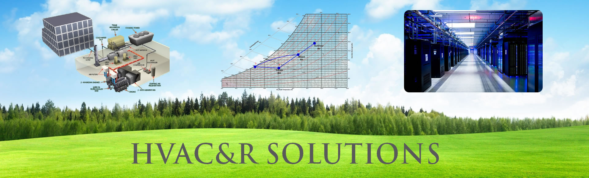 Air conditioning, filtration, cooling distric, mission critical